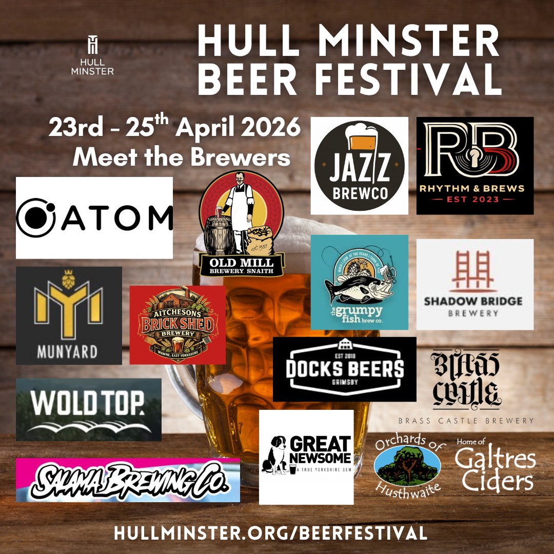 Hull Minster Beer Festival 2026 , Hull | Beer Fest Buddy